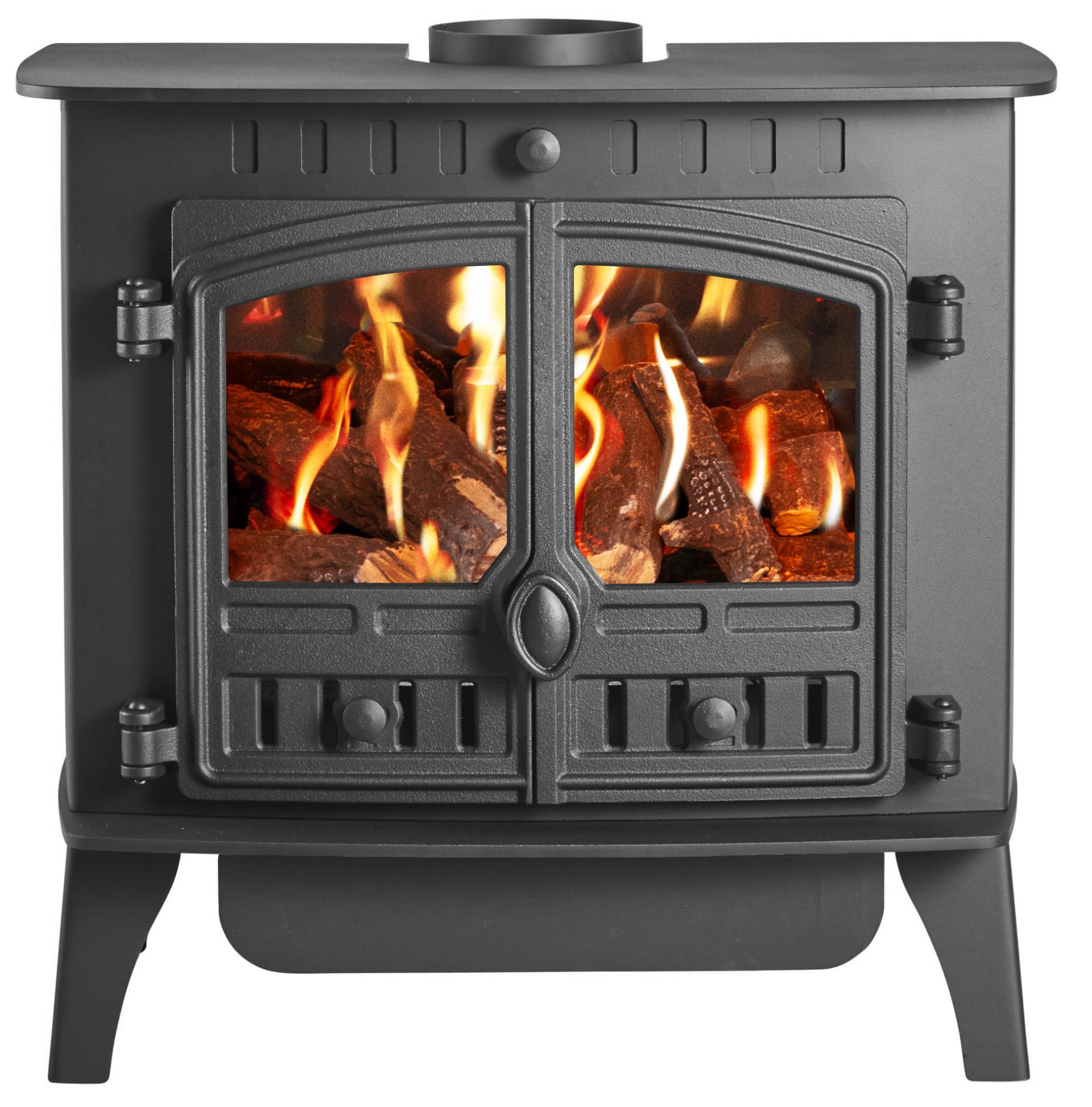 Herald 6 LPG Gas (Double Door) – Hunter Stoves